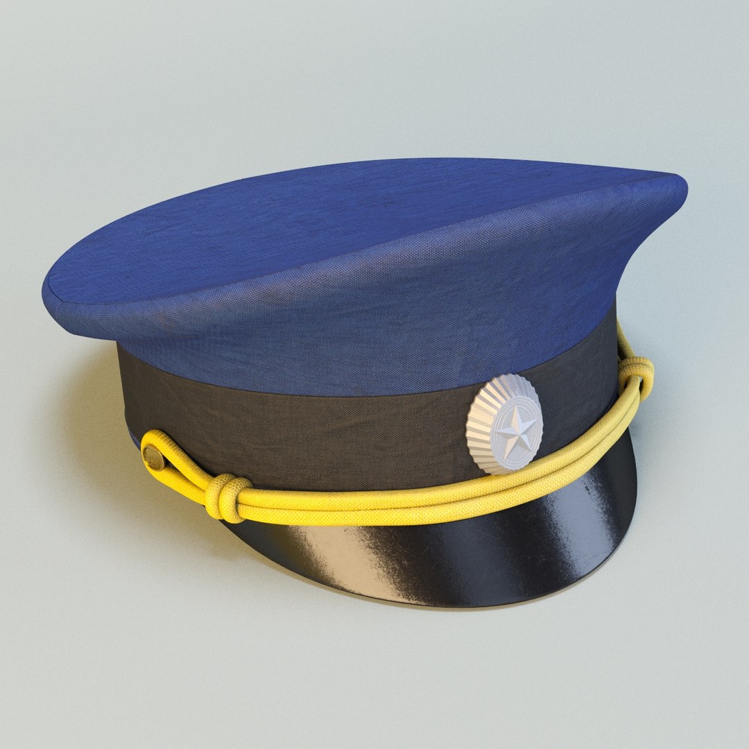 Russian Cap 3d Model