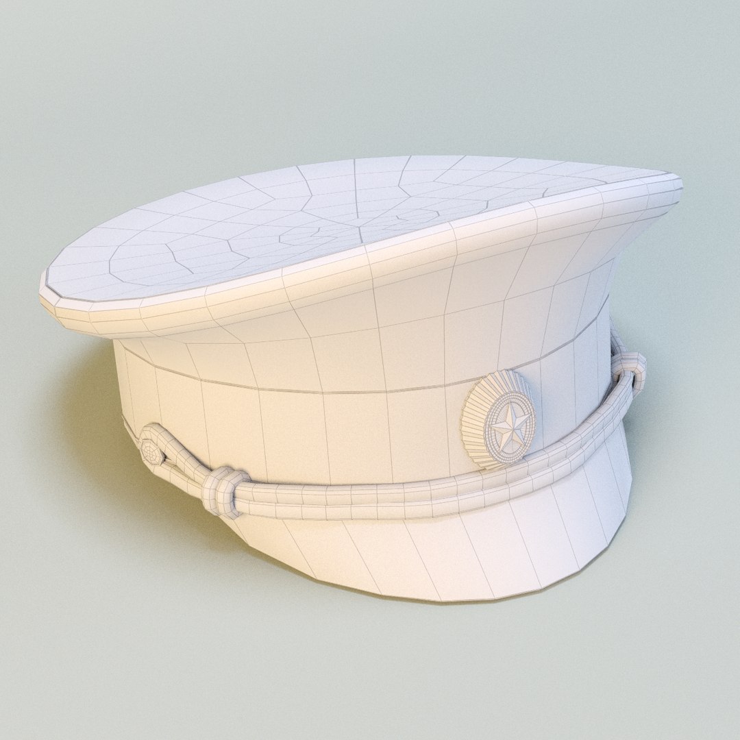 Russian Cap 3d Model