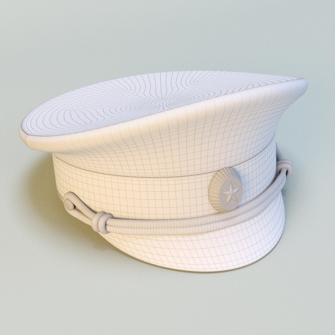 Russian Cap 3d Model