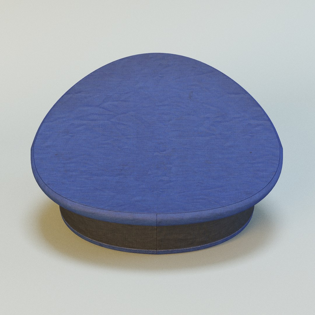 Russian Cap 3d Model