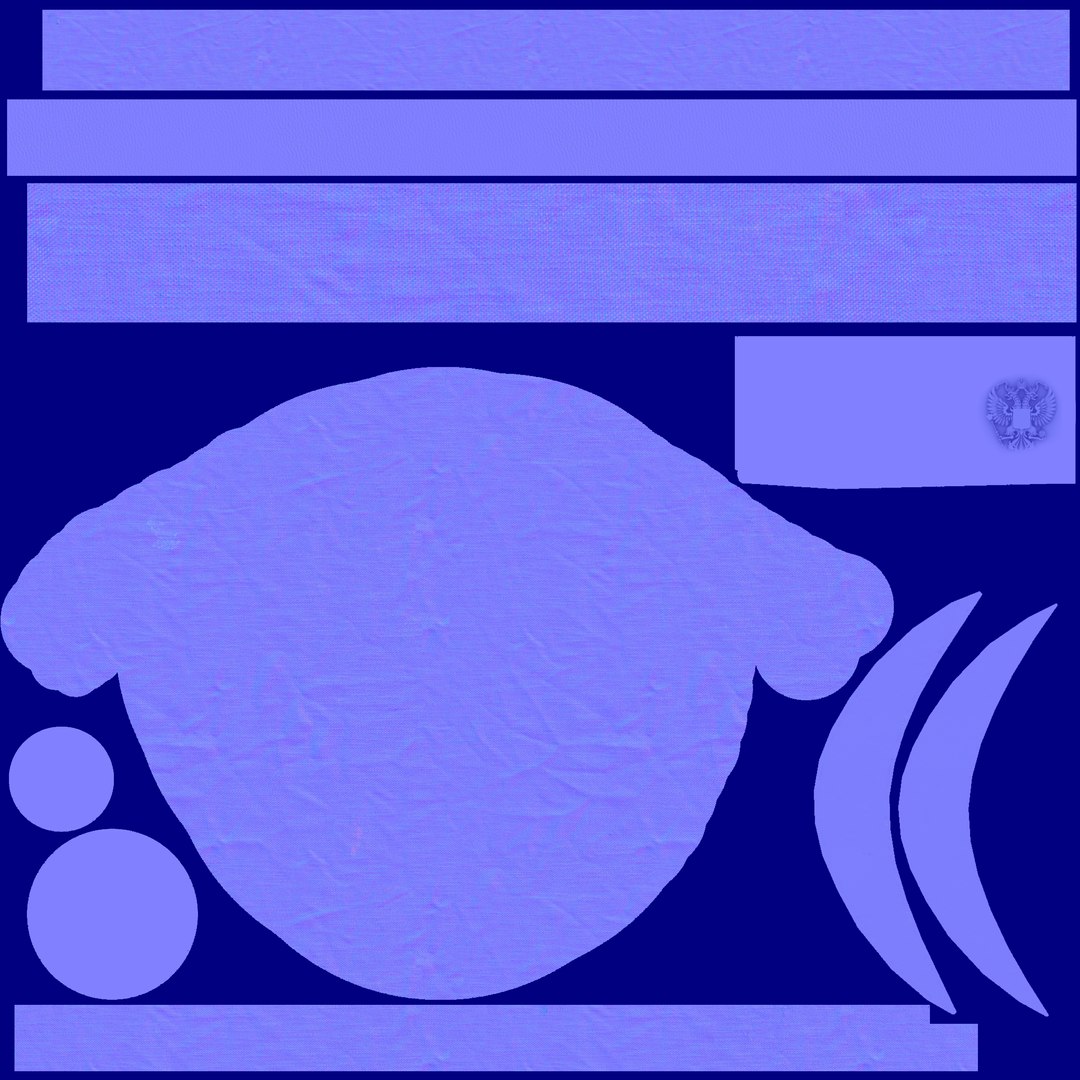 Russian Cap 3d Model