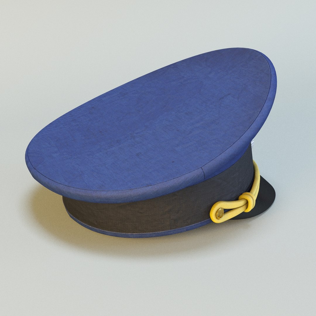 Russian Cap 3d Model