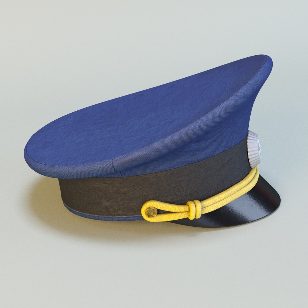 Russian Cap 3d Model
