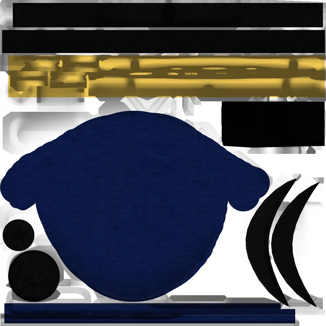 Russian Cap 3d Model