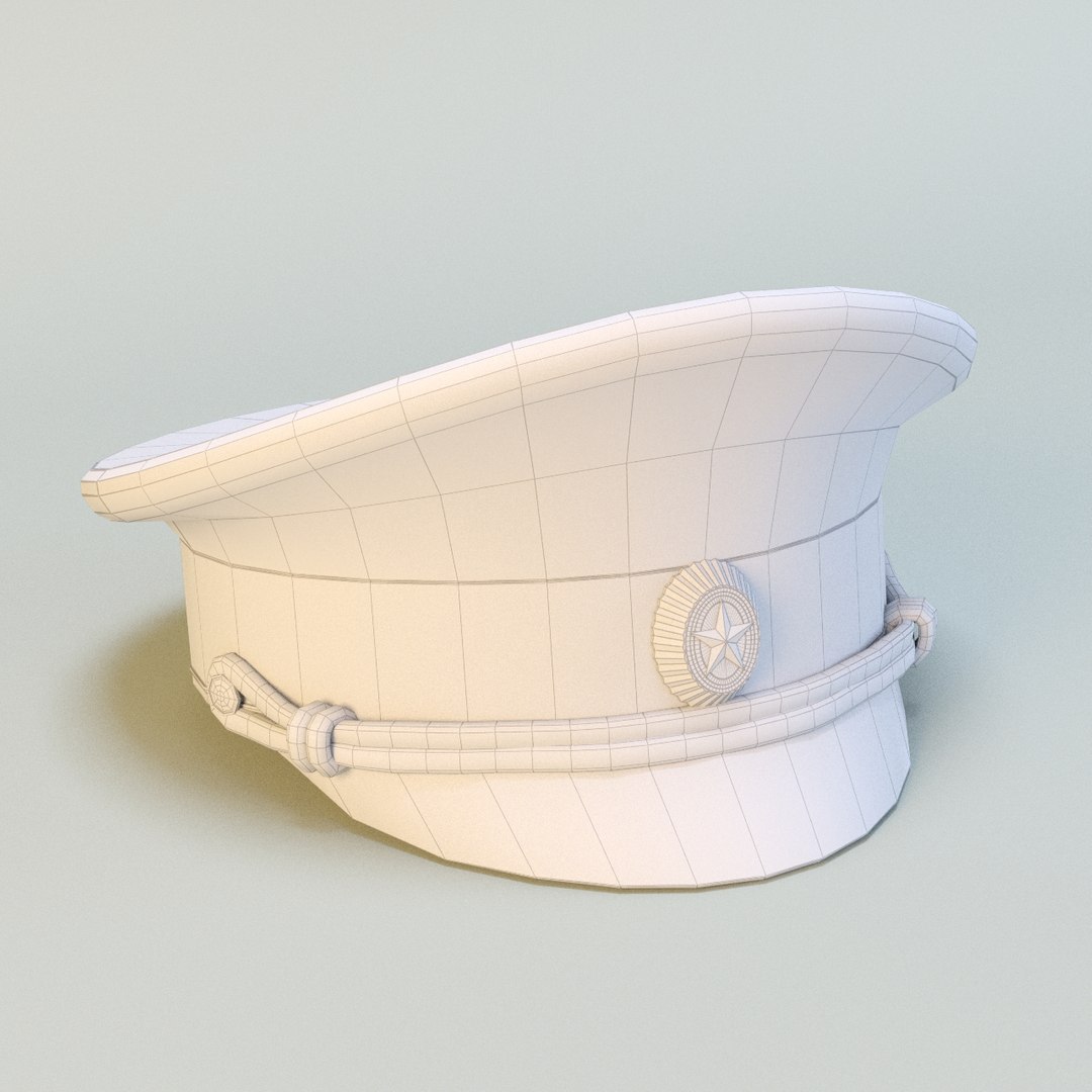 Russian Cap 3d Model