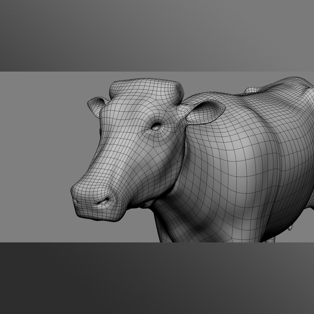 Cow 3d Model