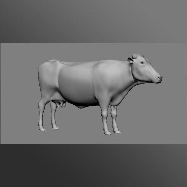 cow 3d model