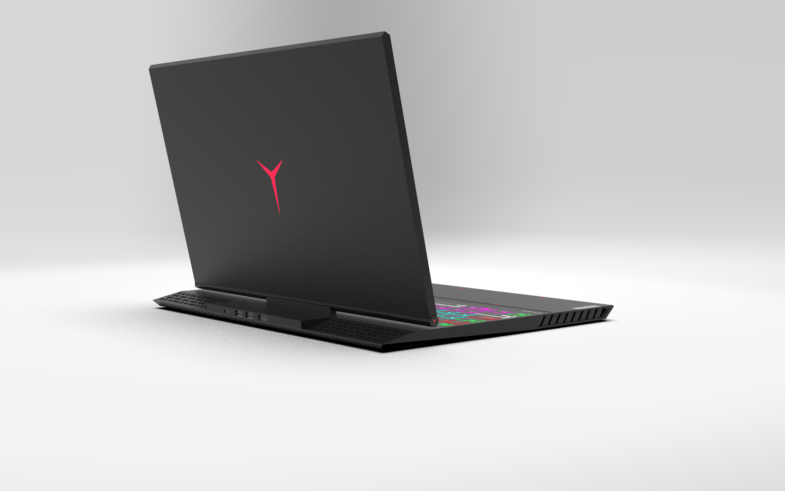 modelo 3d Laptop para juegos de alta calidad para Rhino Blender Keyshot ...