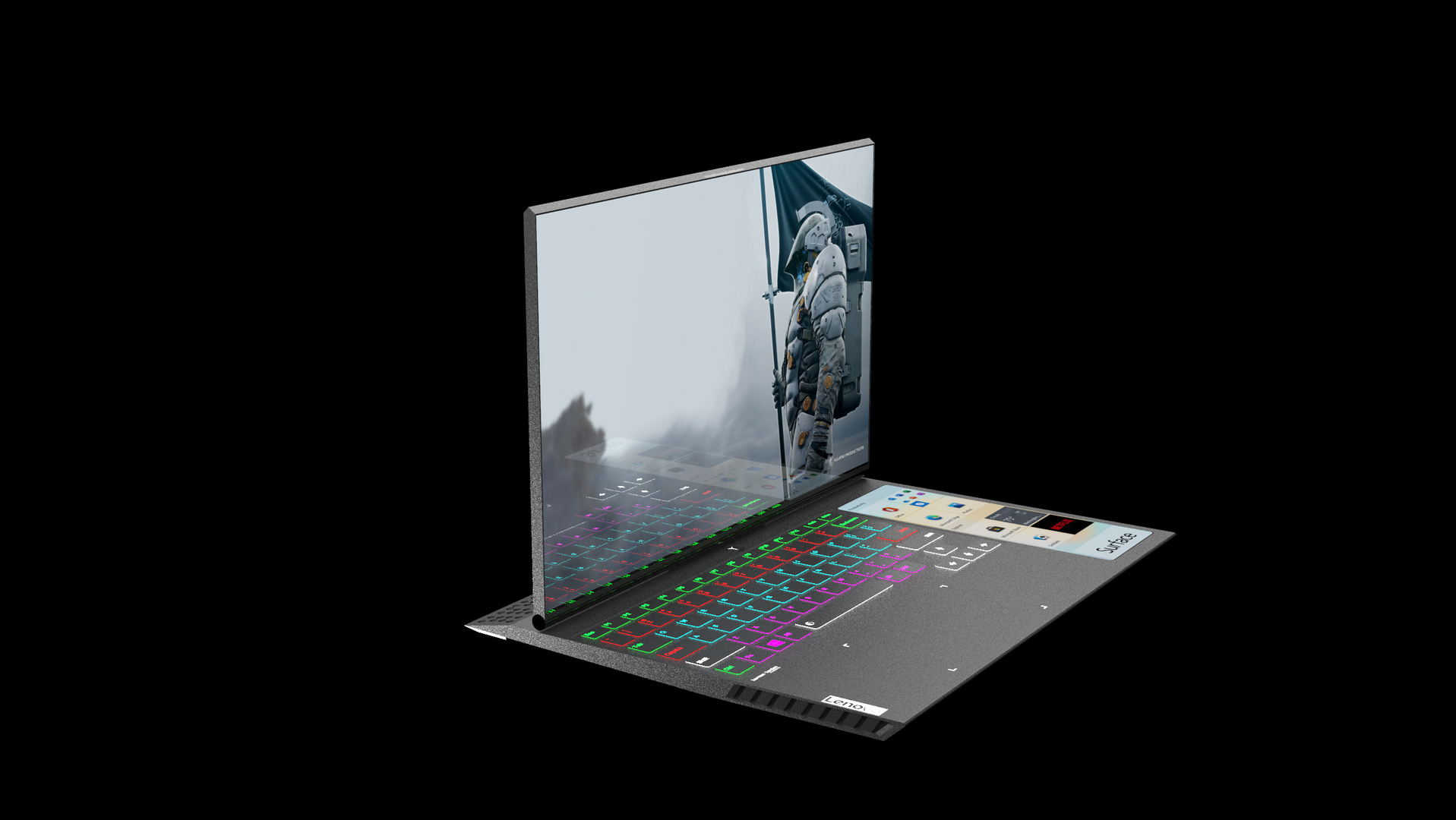 modelo 3d Laptop para juegos de alta calidad para Rhino Blender Keyshot ...