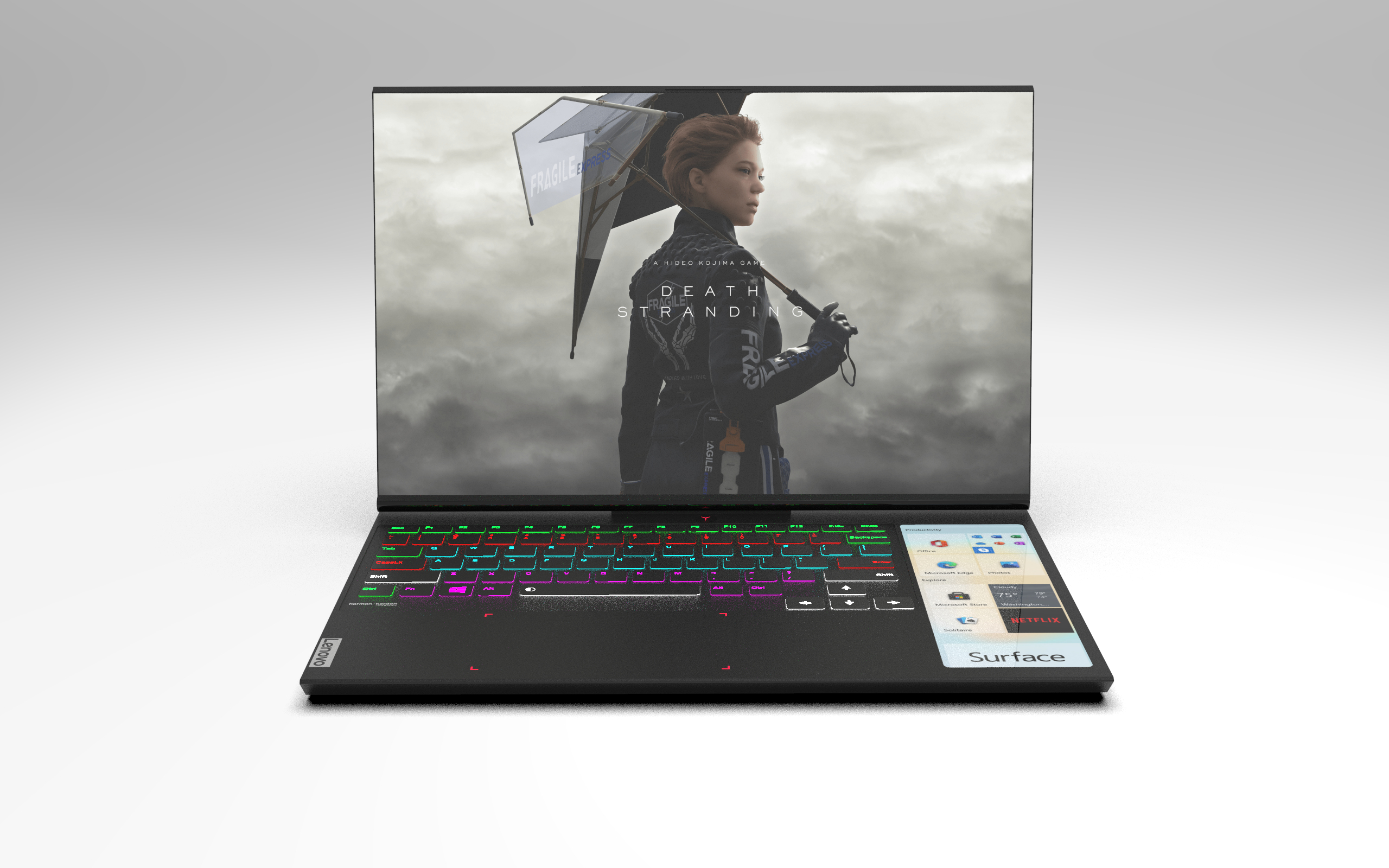 modelo 3d Laptop para juegos de alta calidad para Rhino Blender Keyshot ...