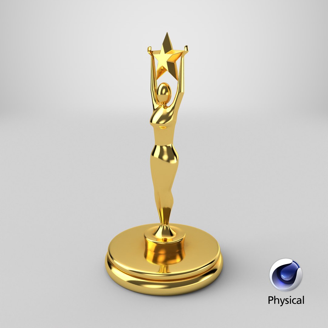 3D Award Trophy 08 - TurboSquid 1834894