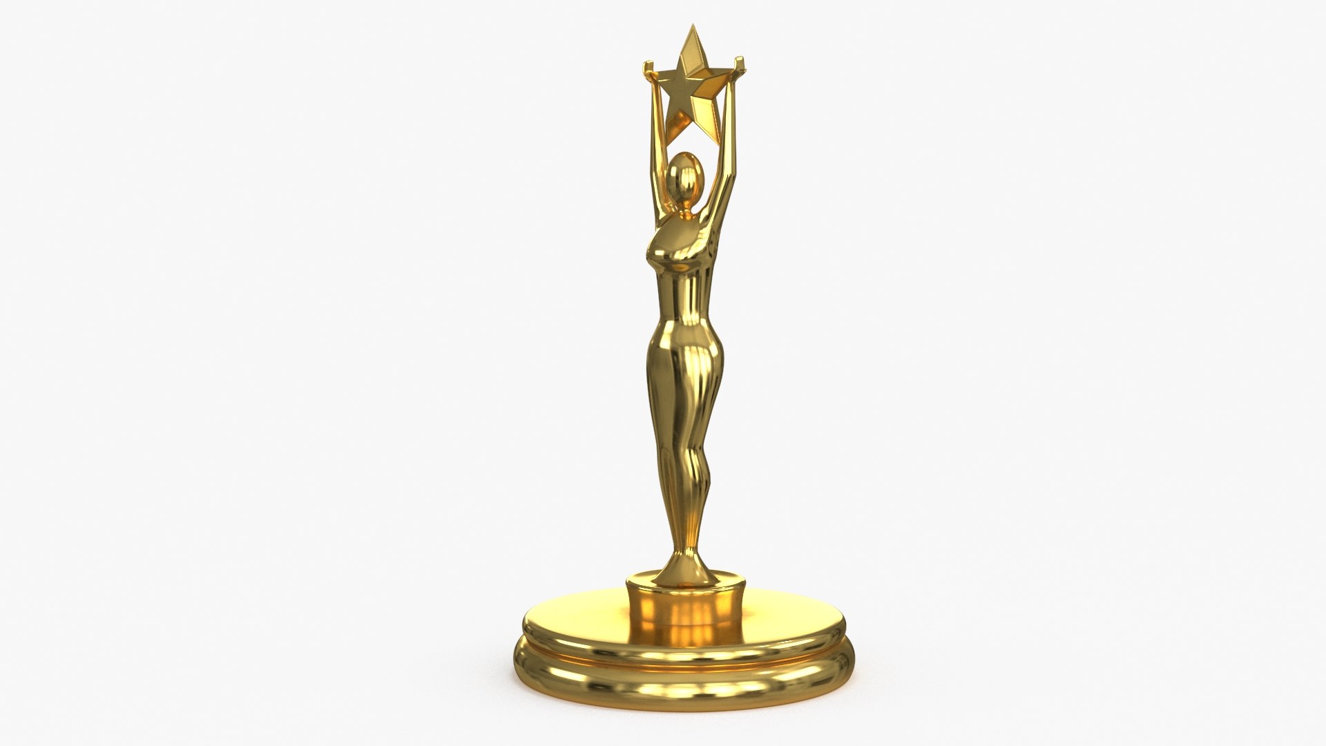 3D Award Trophy 08 - TurboSquid 1834894
