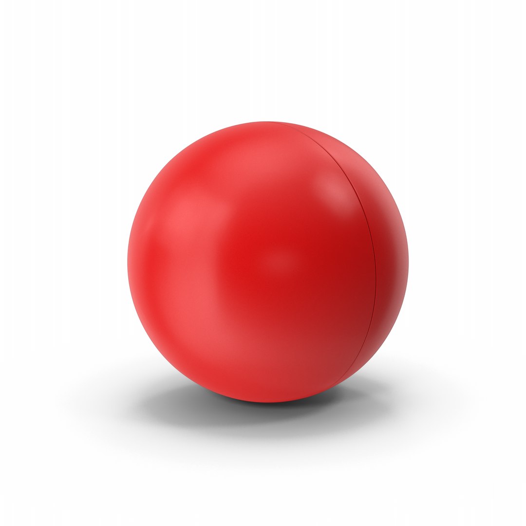 Red Magic Ball Answer No 3D Model - TurboSquid 2192812