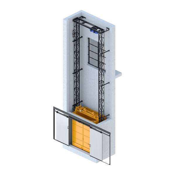 Elevator Module-1000 3D model - TurboSquid 1770356
