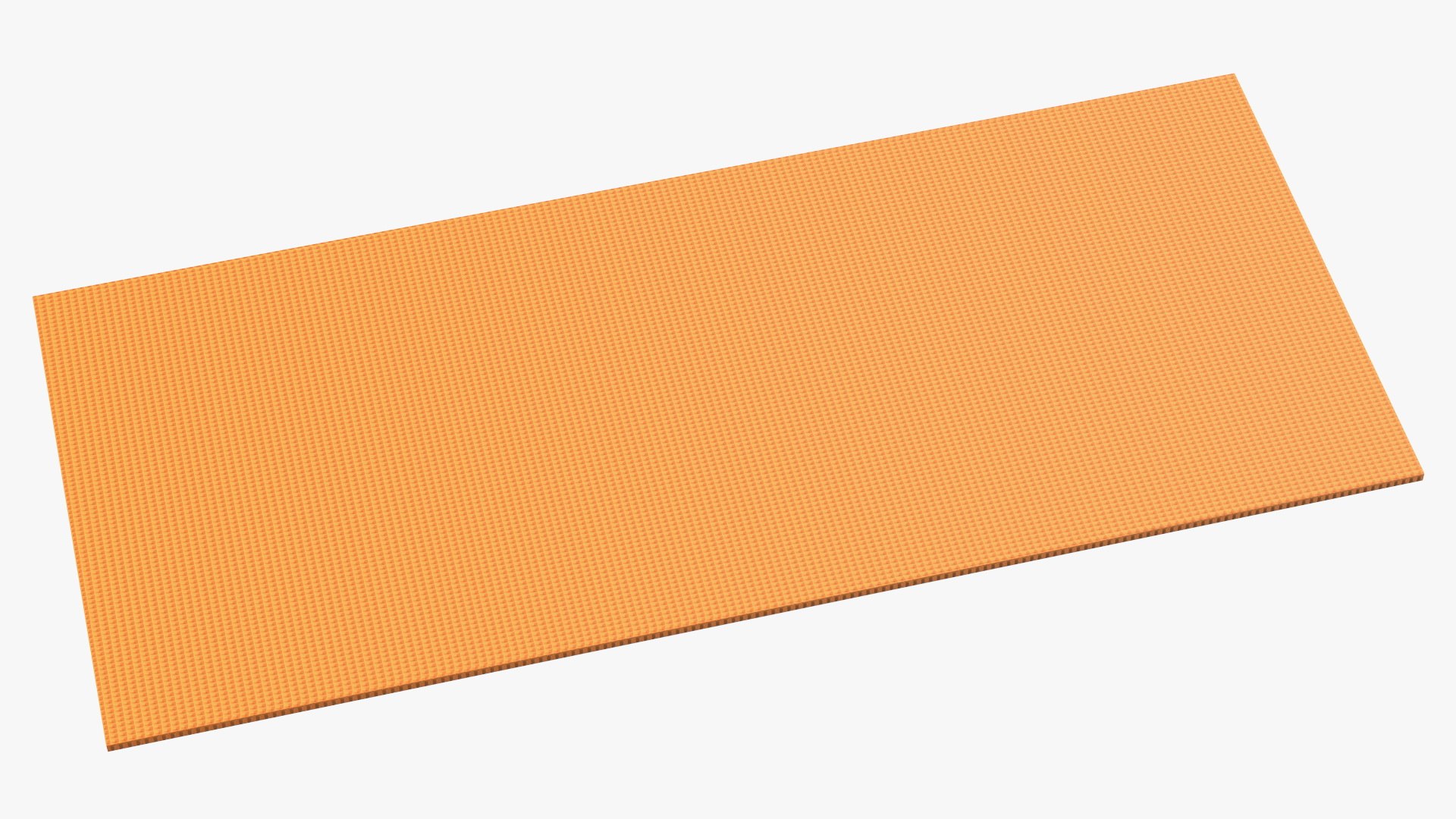 3D Orange Color Yoga Mat - TurboSquid 2141164