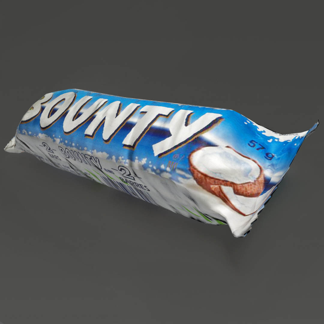 chocolate set snickers 3d 3ds