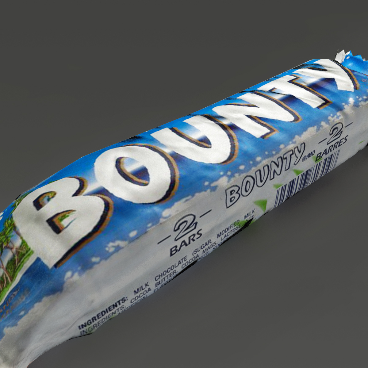 chocolate set snickers 3d 3ds