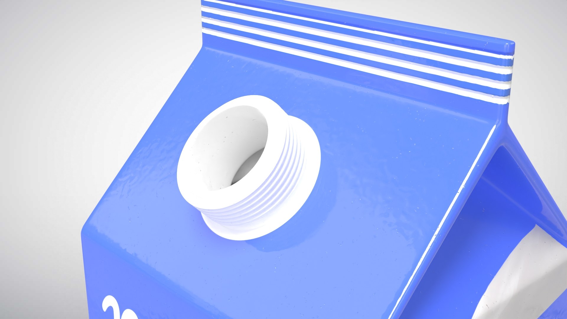 Milk Packaging Box PBR 3D Model - TurboSquid 2315544
