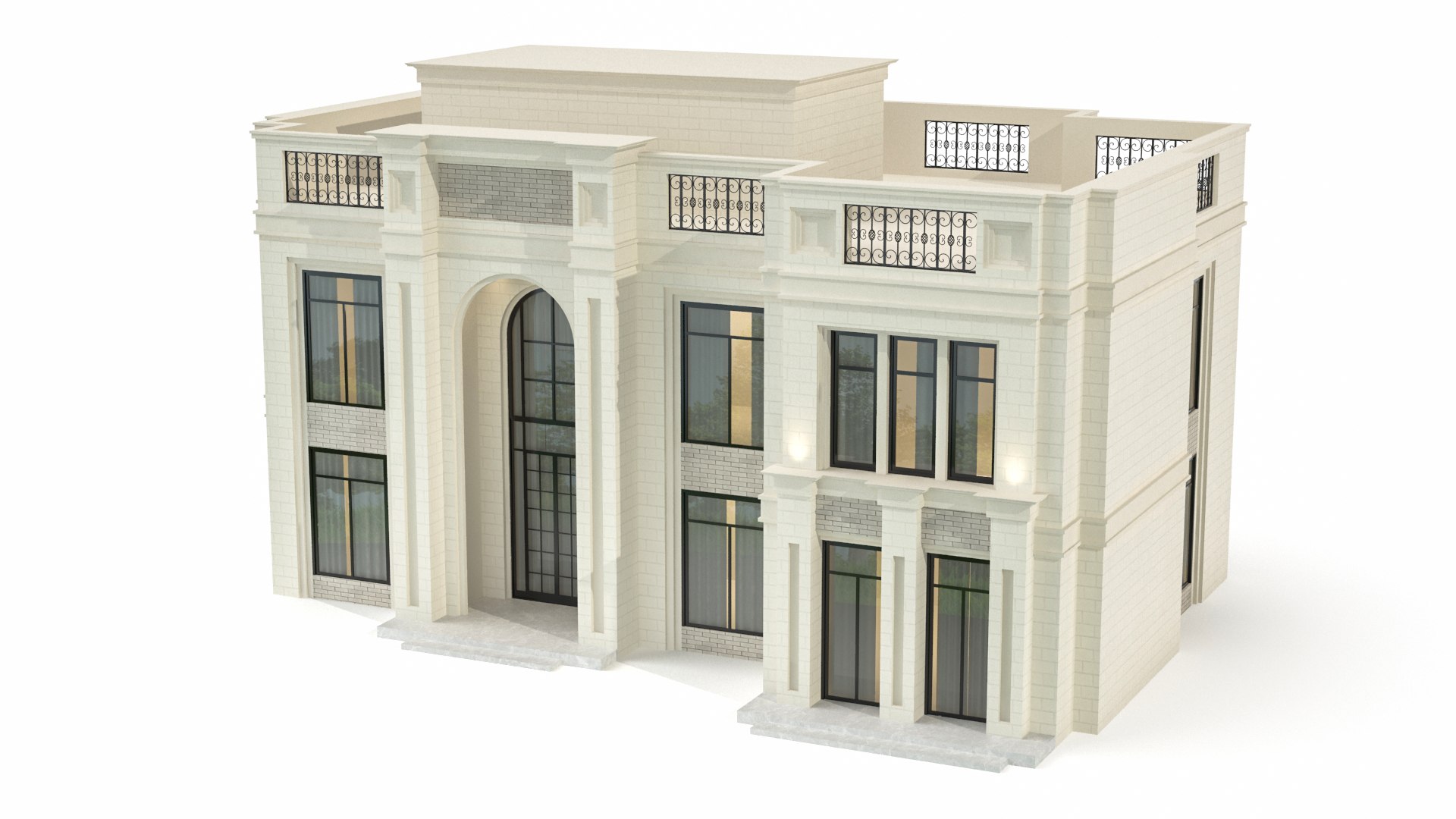 3D Model Classic Building 04 - TurboSquid 2261928