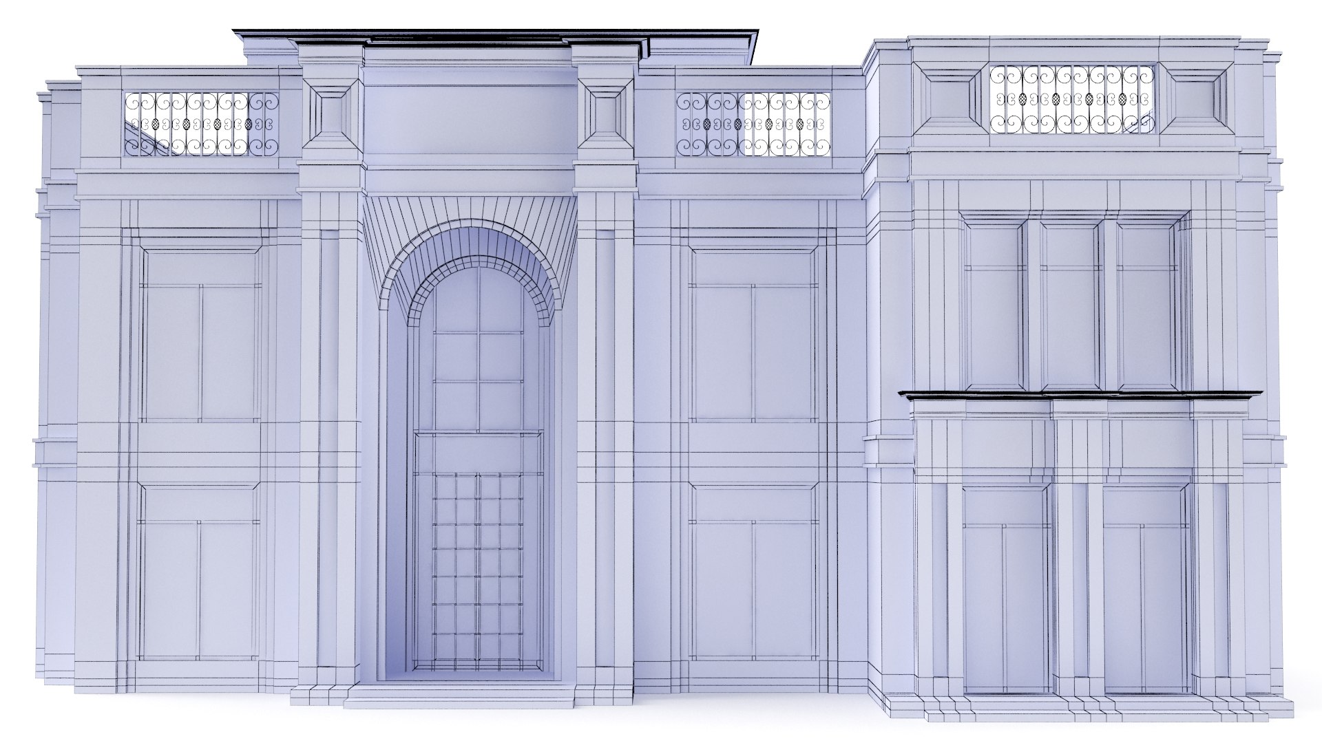 3D Model Classic Building 04 - TurboSquid 2261928