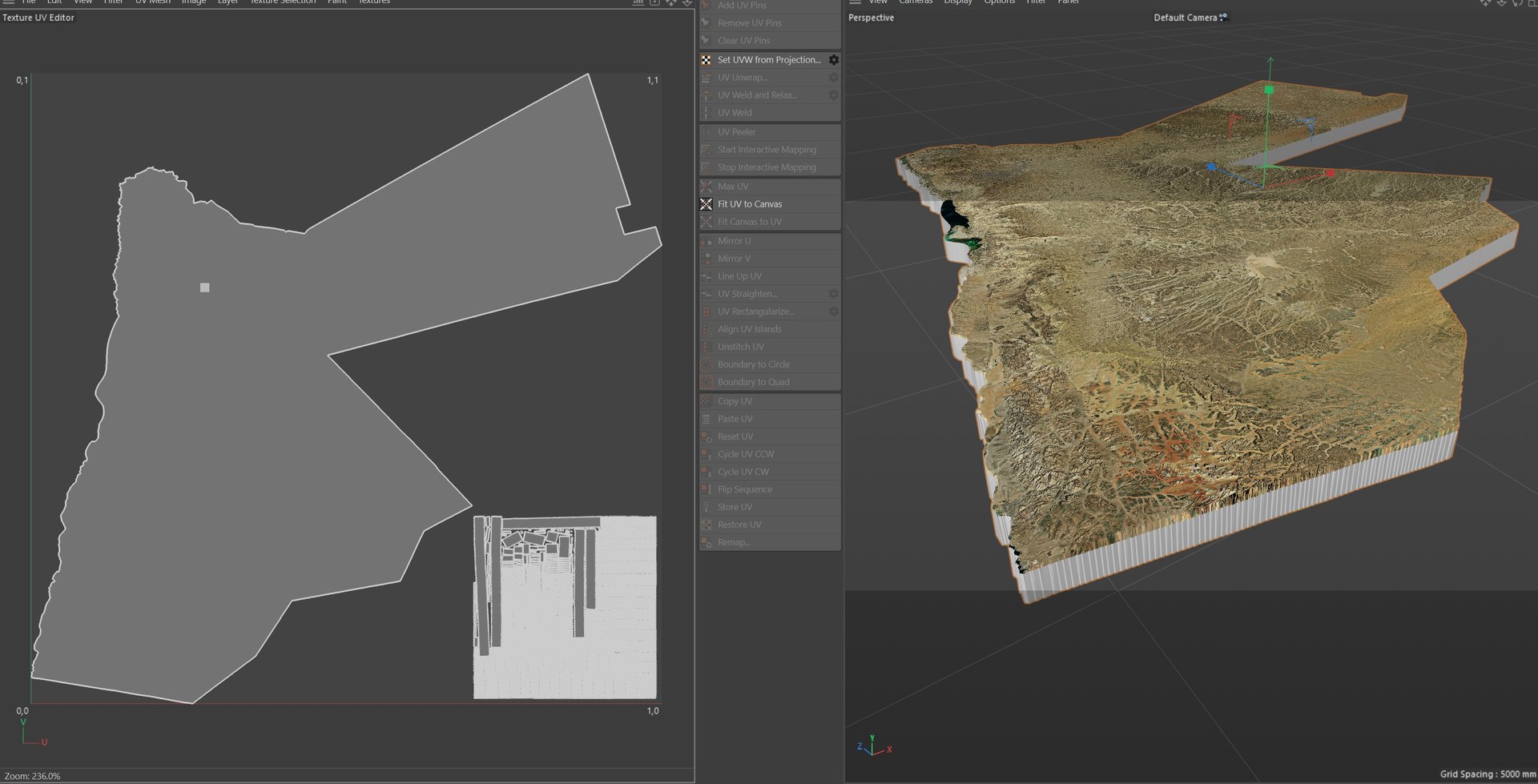 3D Model Jordan Terrain Map - TurboSquid 2336211