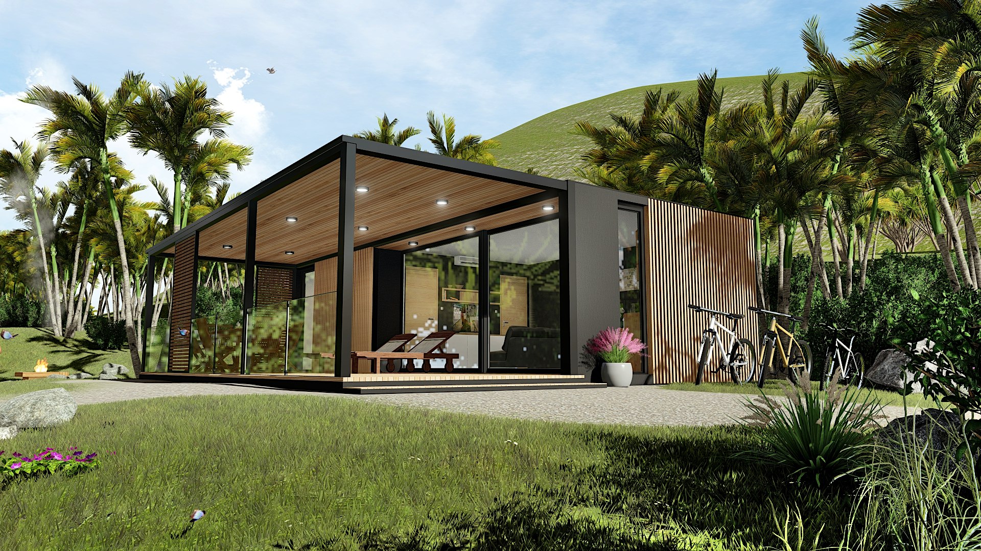 3D Modern Mobile Home Tiny - TurboSquid 1471478