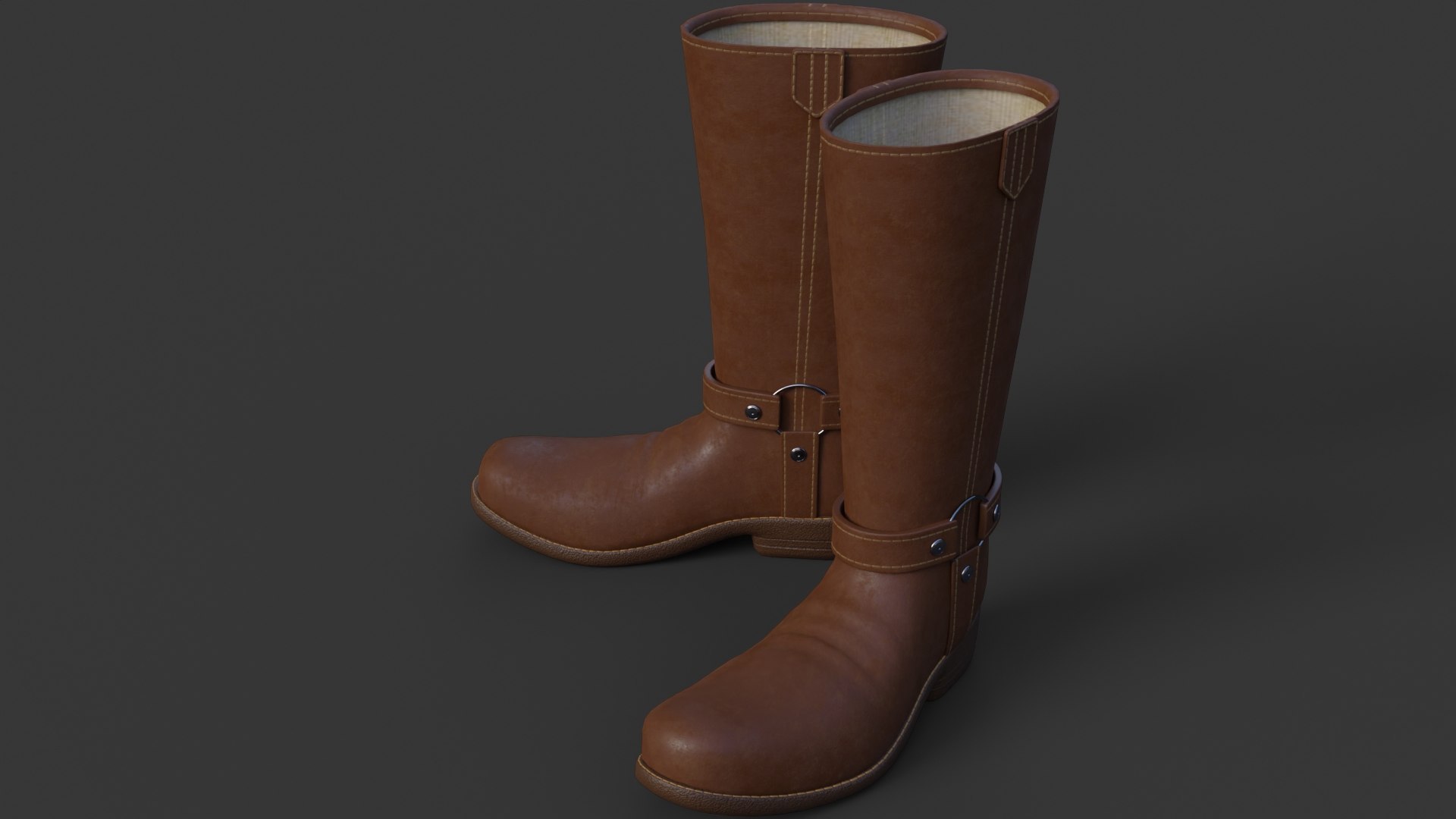 Cowboy Boots 3D Model - TurboSquid 2089063