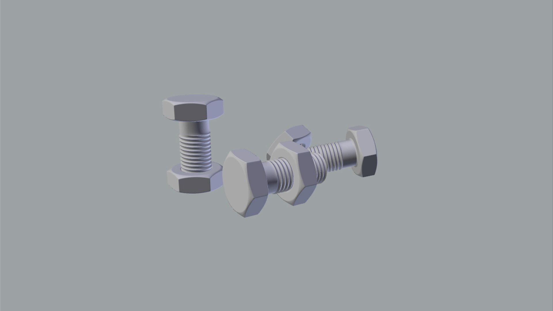 3d Model Screw Blender