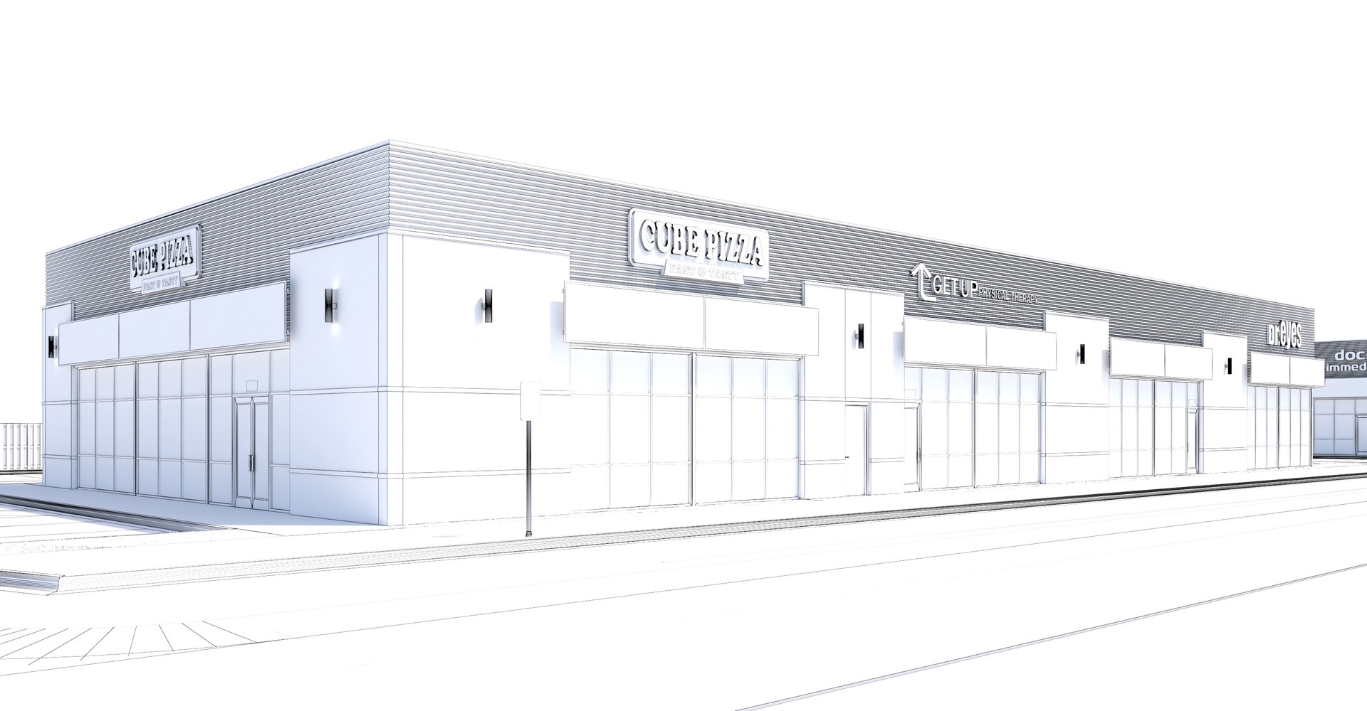 Retail store 3D model - TurboSquid 1670500