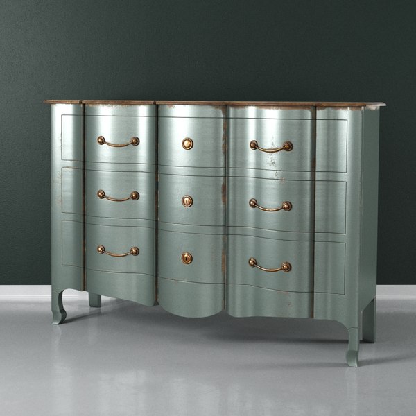 Commode model - TurboSquid 1299897