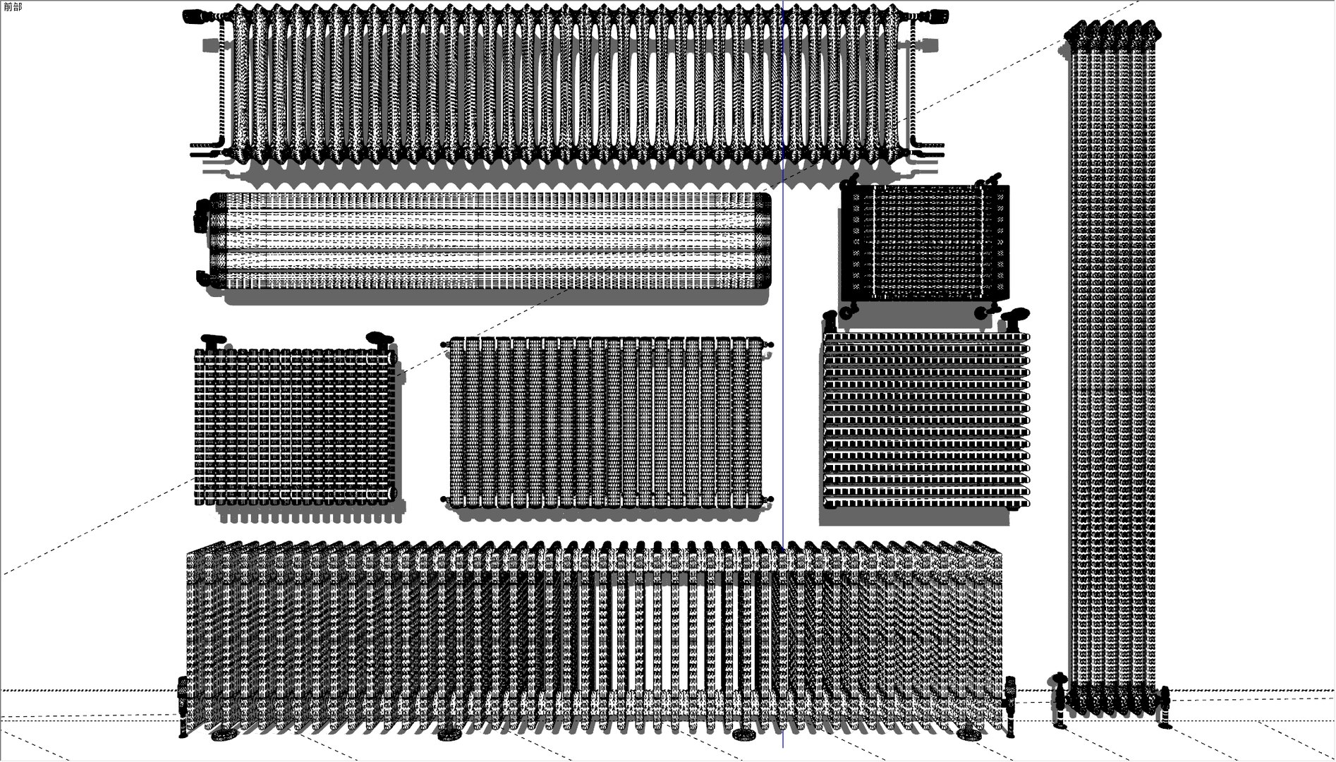 Radiator Heater-A2 3D Model - TurboSquid 2041438