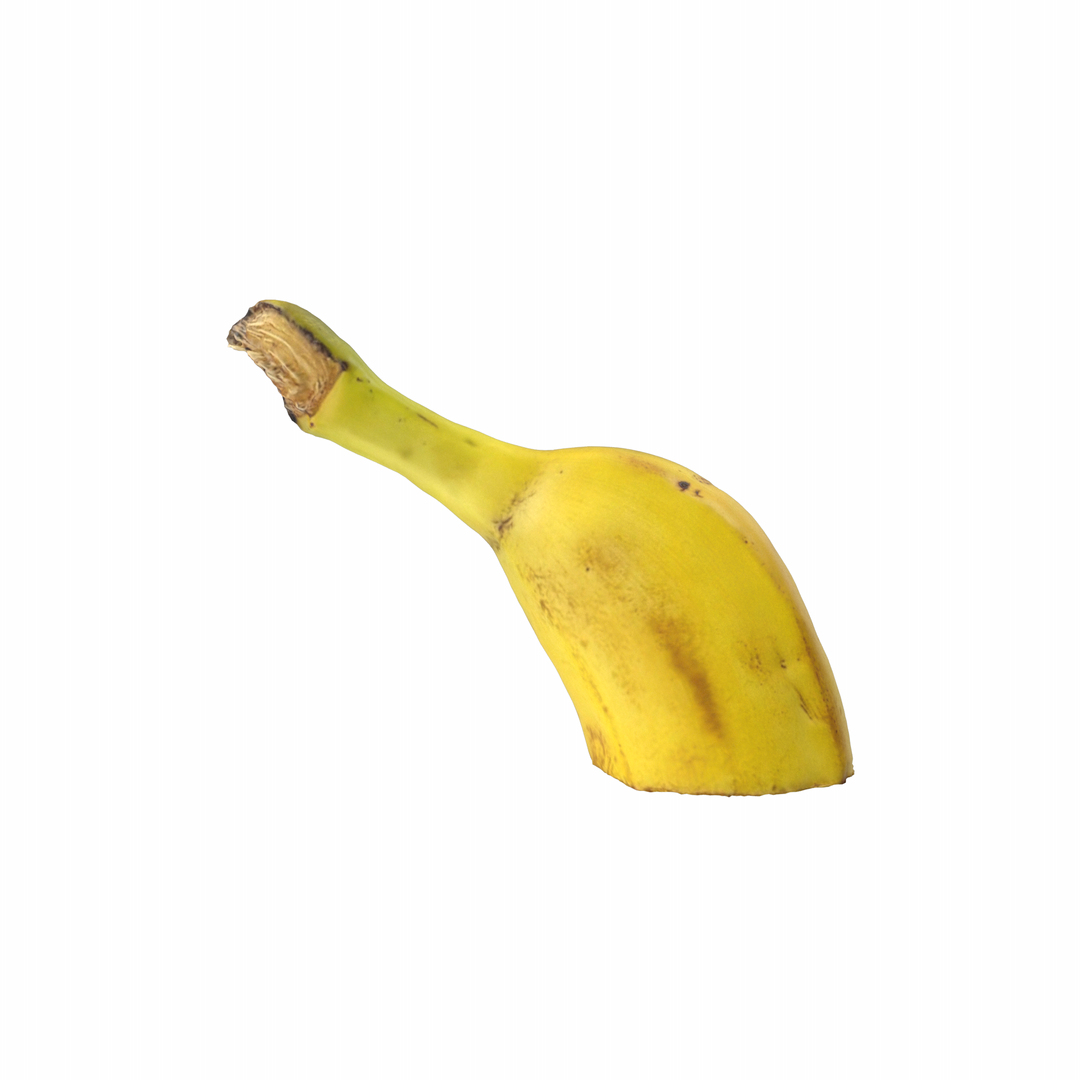 Banana Piece 3D - TurboSquid 2391038