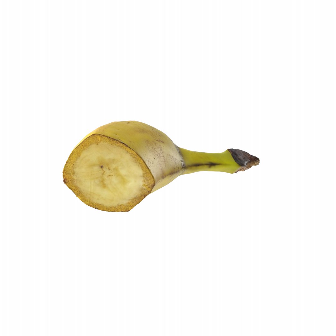 Banana Piece 3D - TurboSquid 2391038