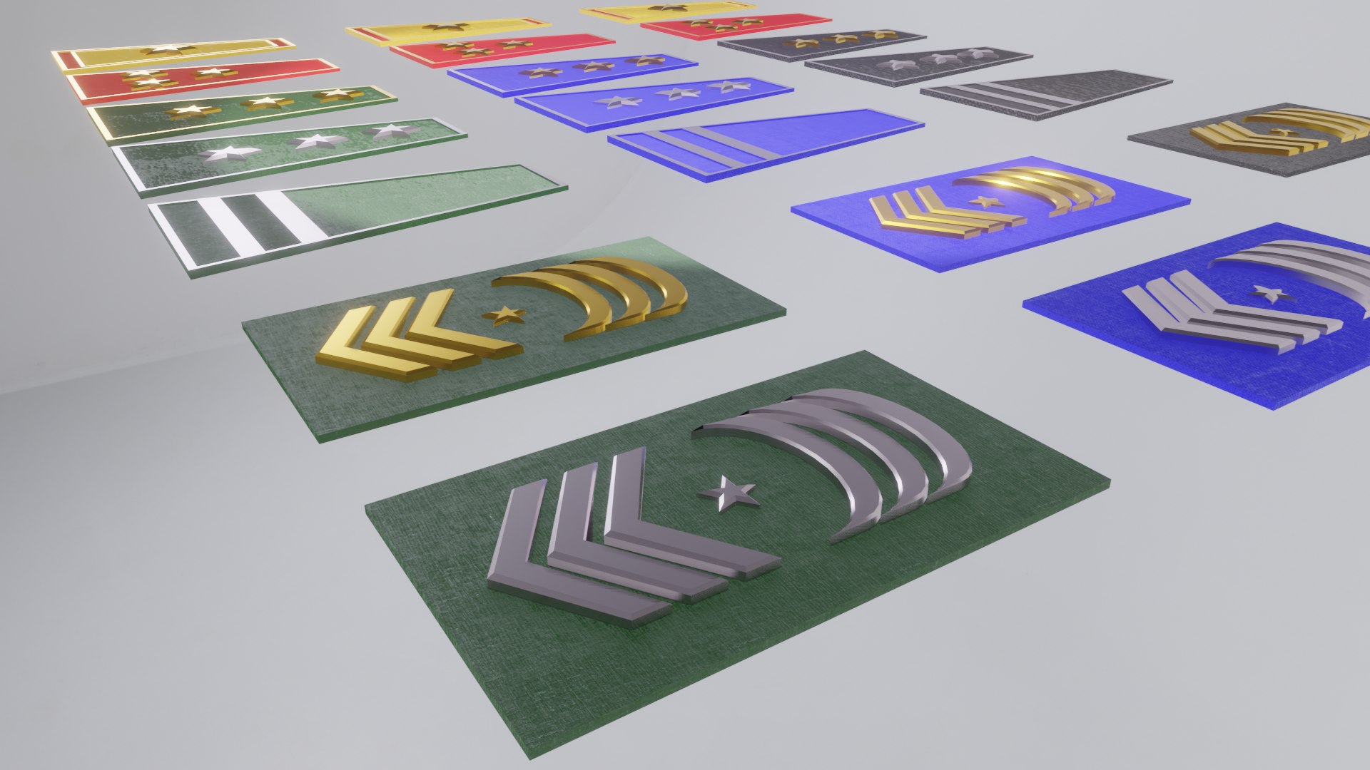 Military Rank Model - TurboSquid 2136854