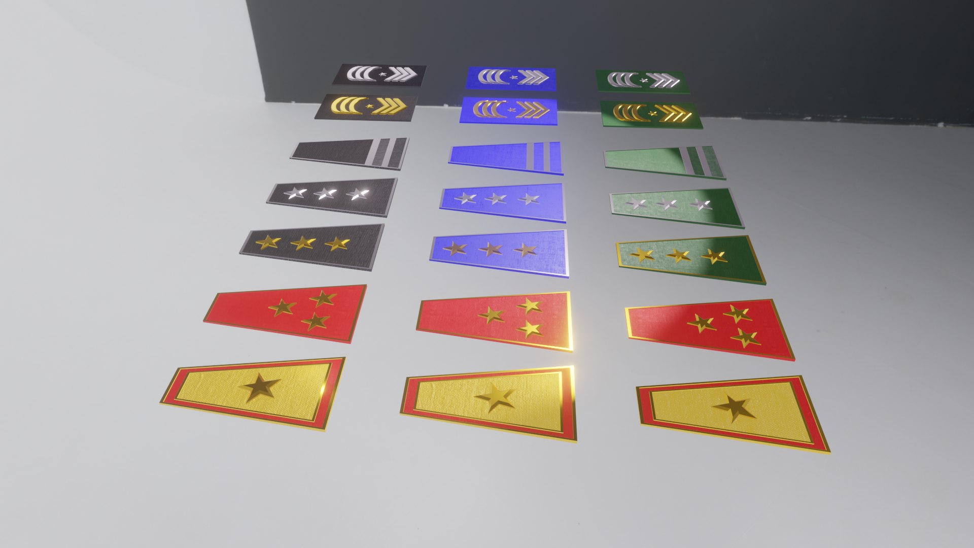 Military Rank Model - TurboSquid 2136854