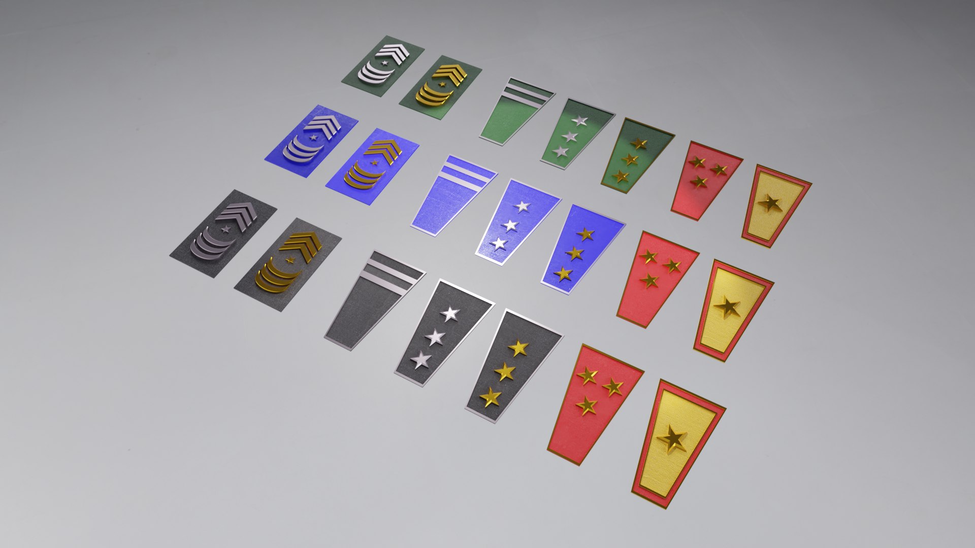 Military Rank Model - TurboSquid 2136854