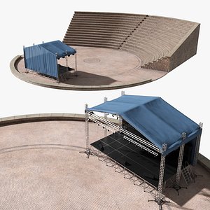 3D Amphitheater Models - Browse & Download Formats - TurboSquid