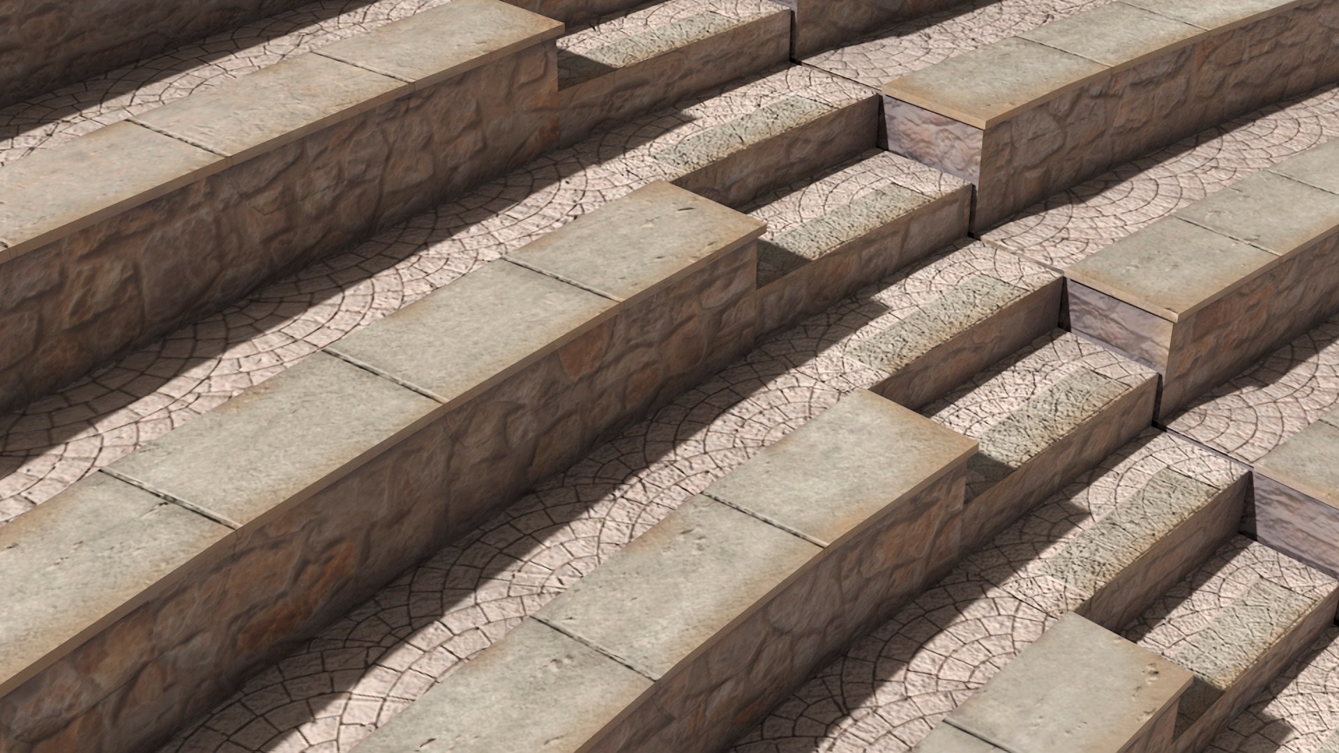 Amphitheater Stage Setup 3D Model - TurboSquid 2378223