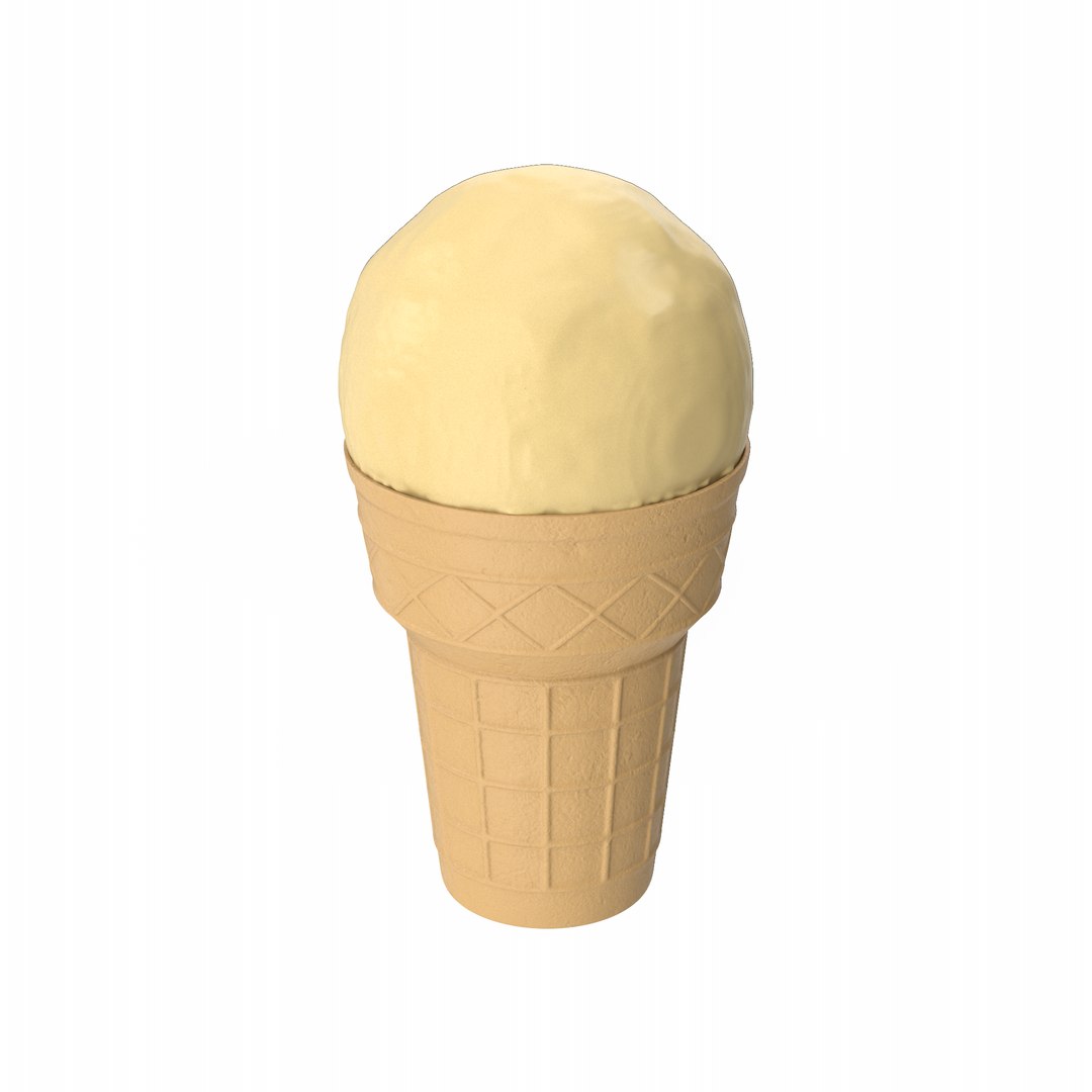 Ice Cream 3D Model - TurboSquid 2237363