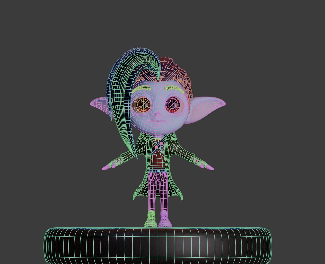 Vampire 3D Cute Character 3D - TurboSquid 2226177