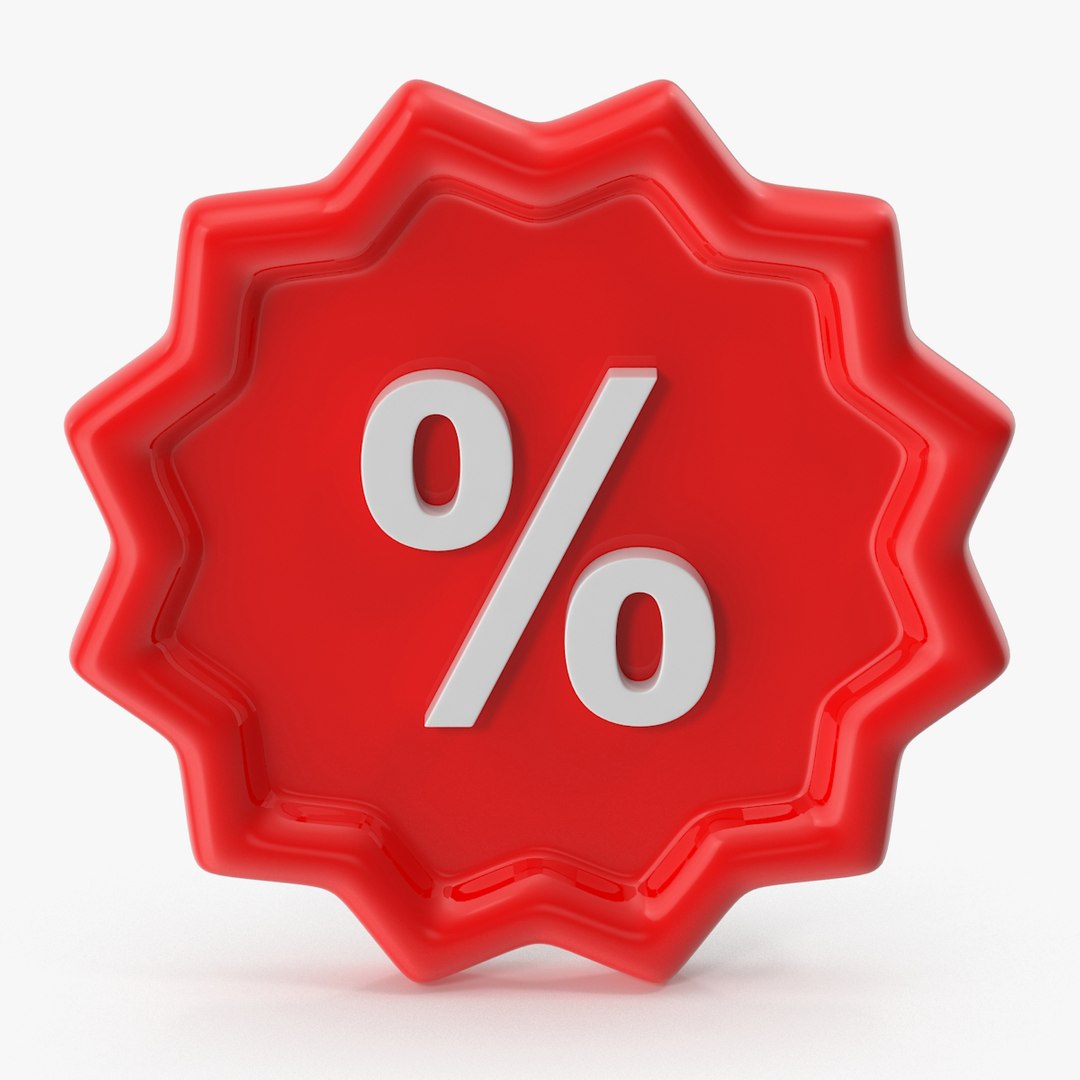 3D Discount Icon - TurboSquid 1952865
