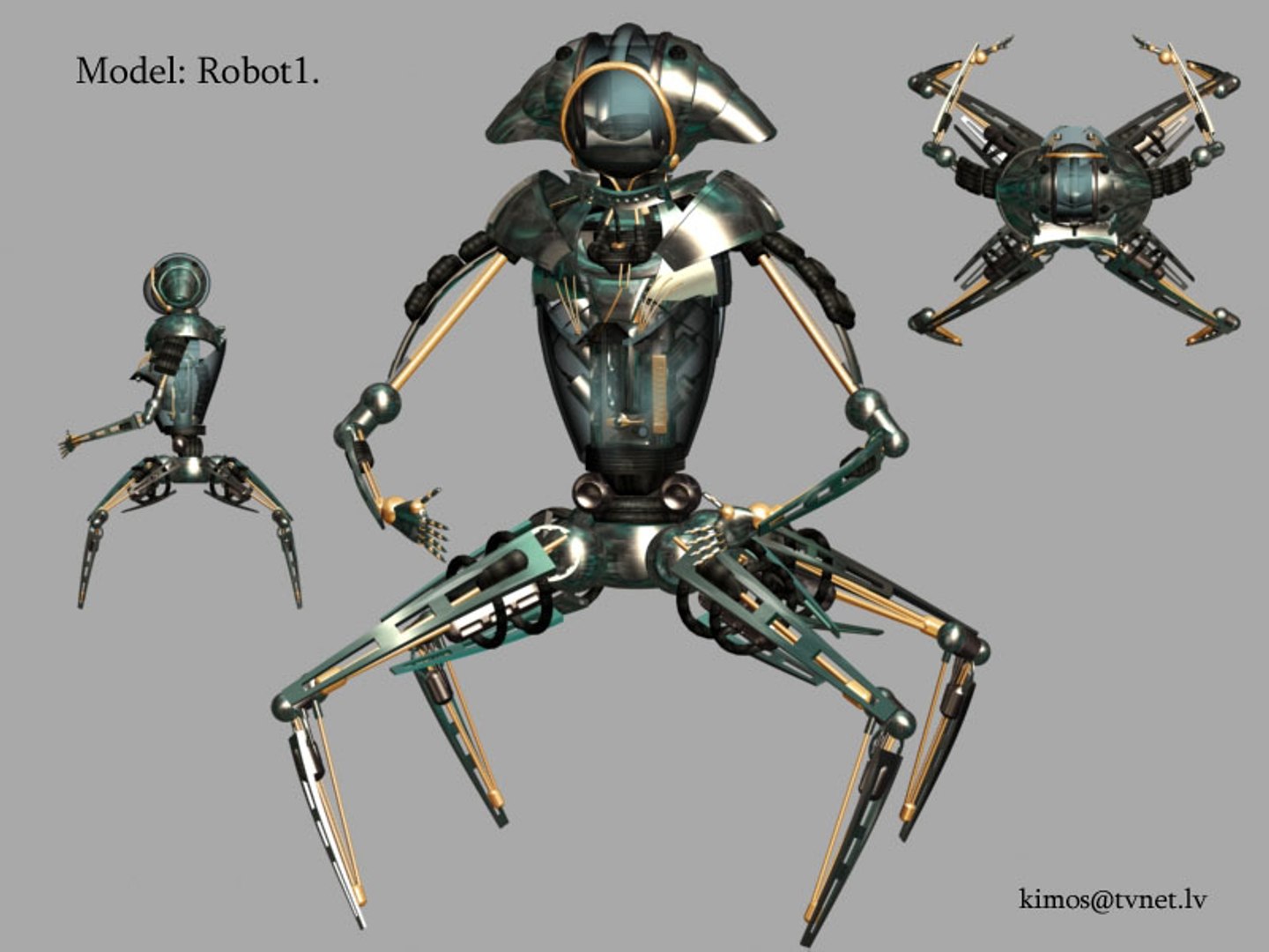 Robots 3d Model