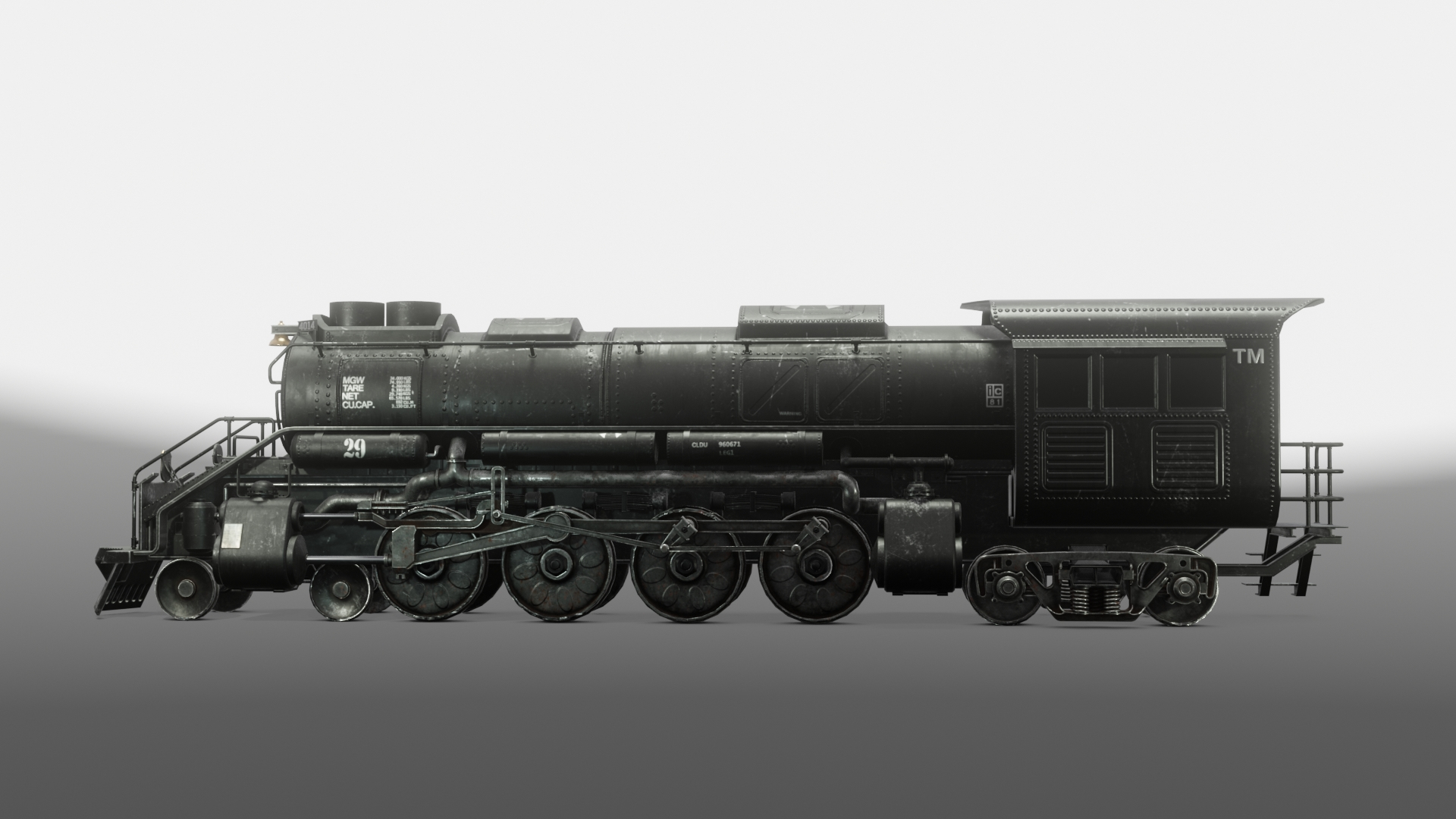 Good Old Big Boy 3D Model - TurboSquid 1967444