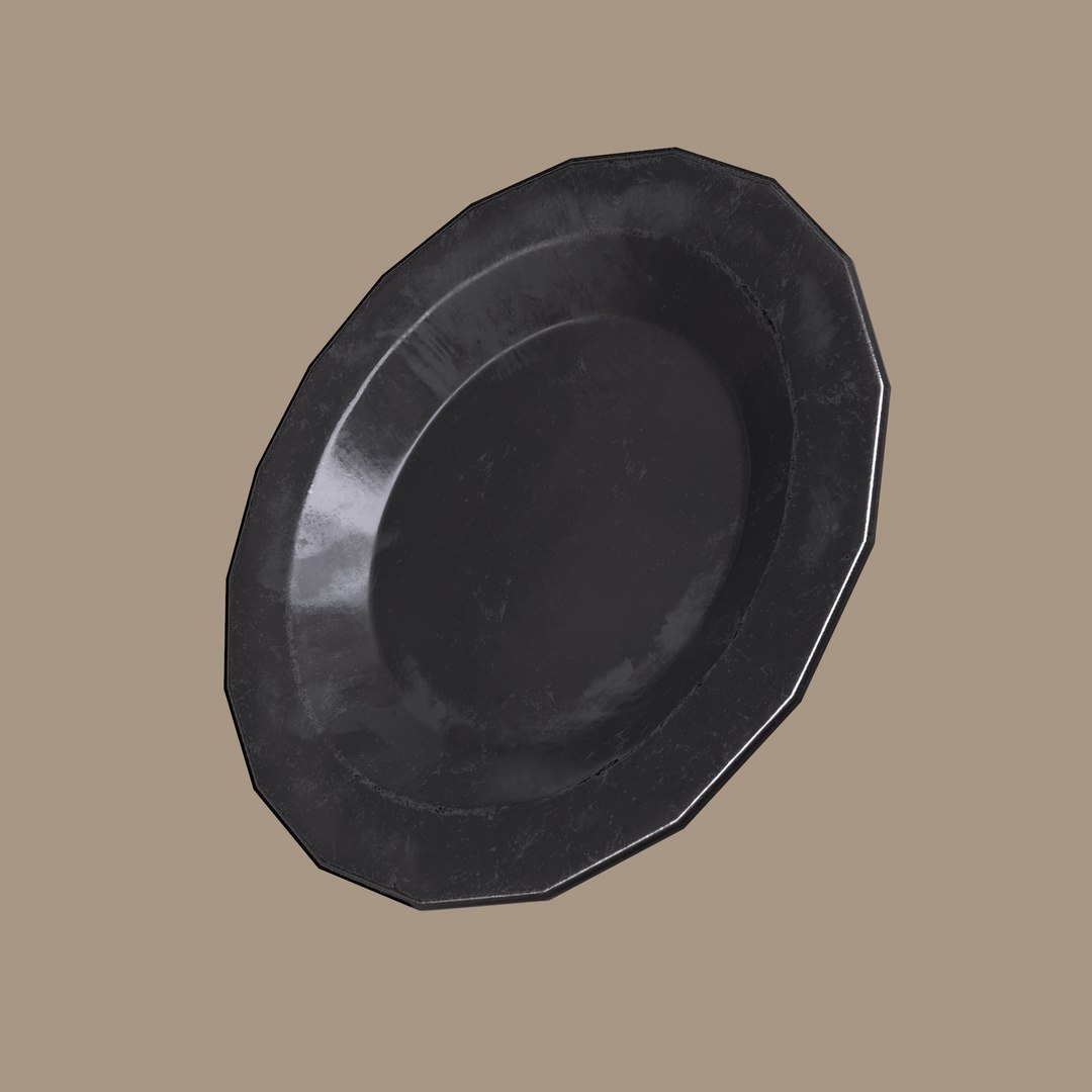 Plate Medieval 3D Model - TurboSquid 1380885