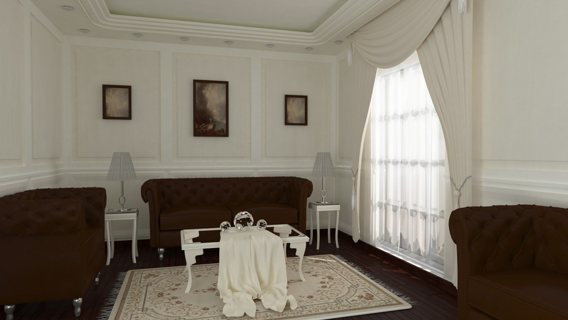 Reception room 3D - TurboSquid 1152322