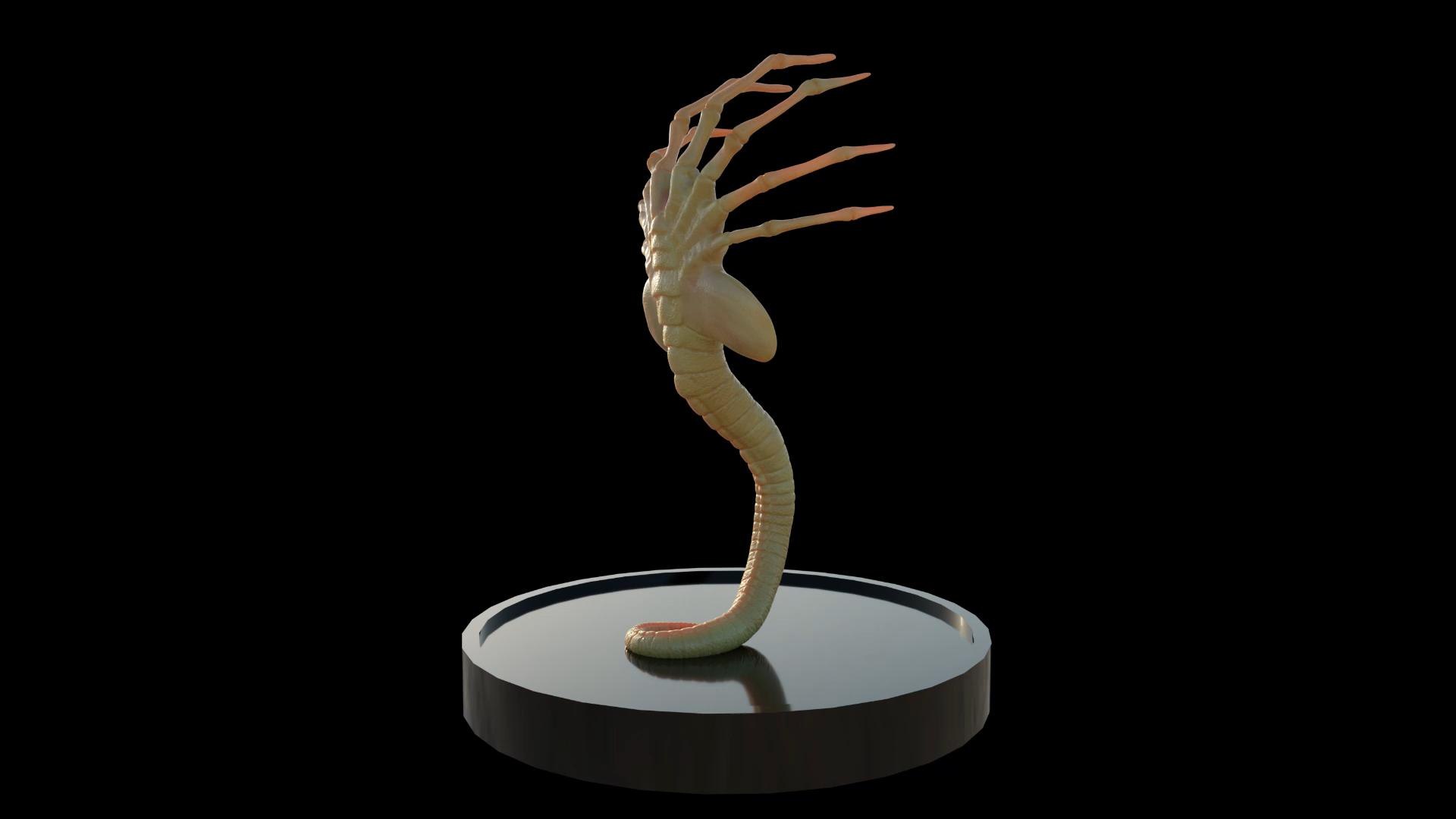 Alien Facehugger - Rigged 3D Model - TurboSquid 1825052