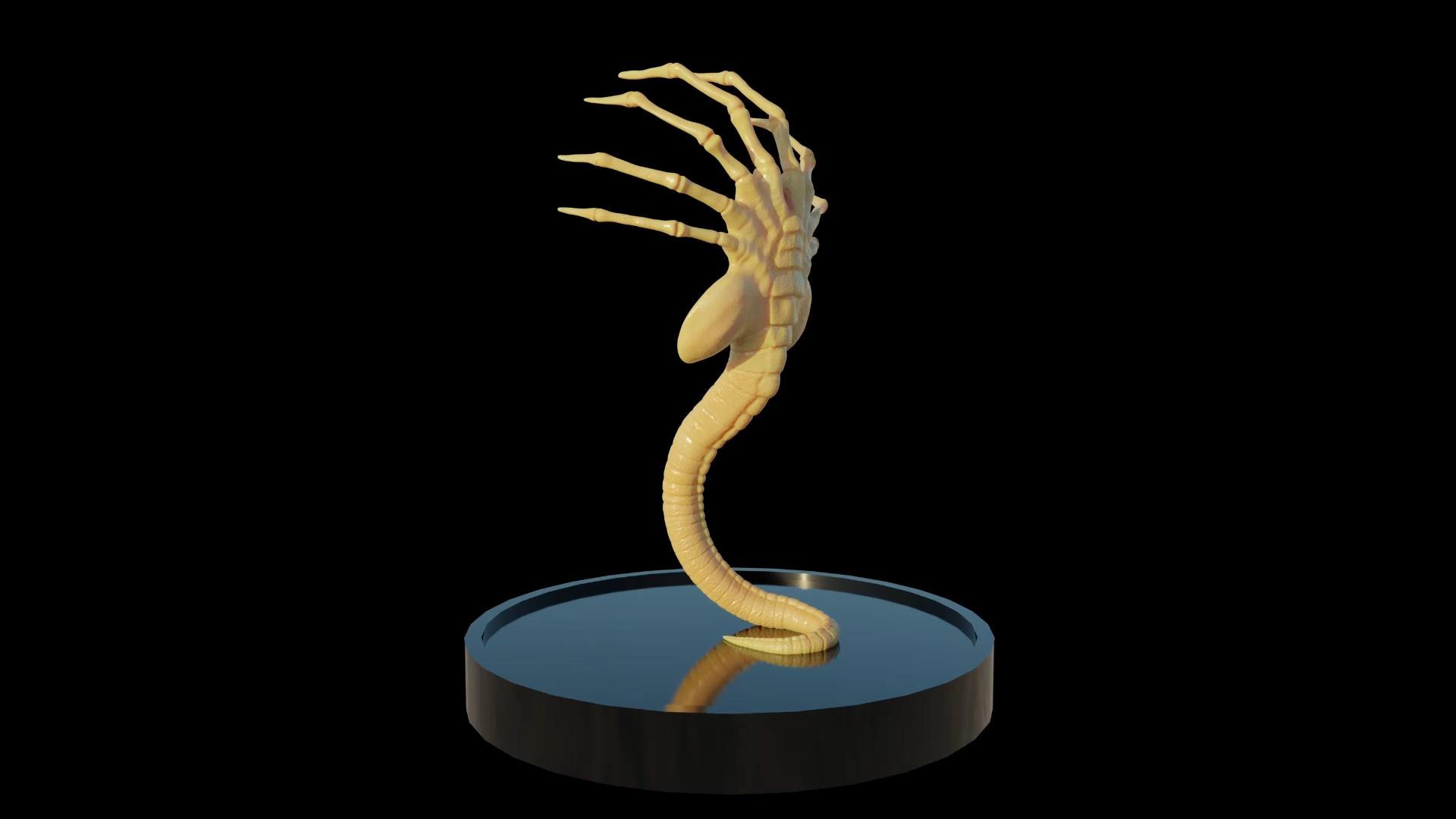 Alien Facehugger - Rigged 3D Model - TurboSquid 1825052