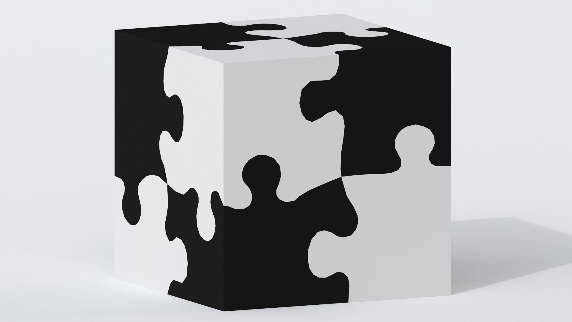 Puzzle Cube 3D Model - TurboSquid 1857713