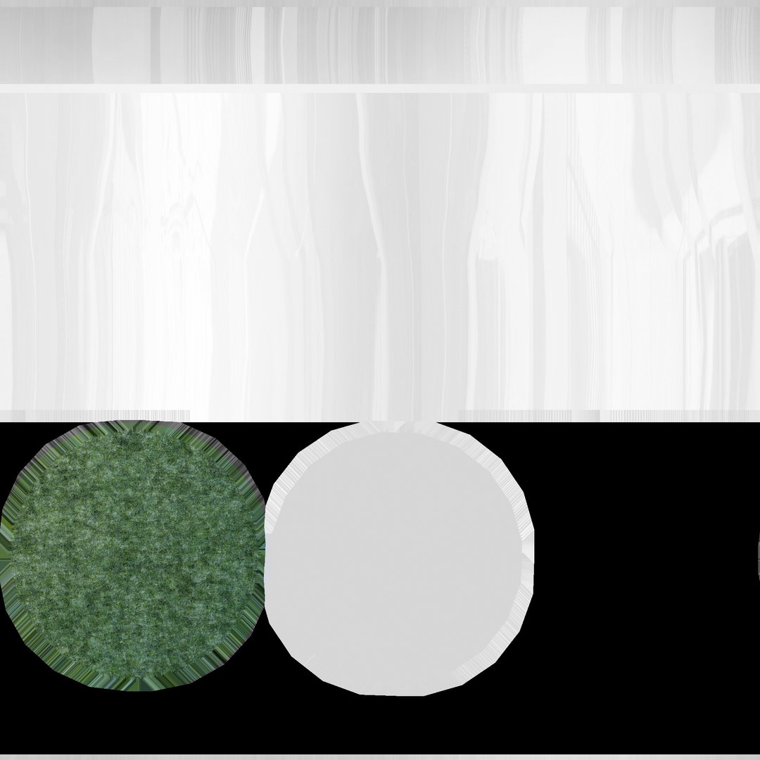 Classic Curved White Ceramic Plant Pot Model - TurboSquid 1938617