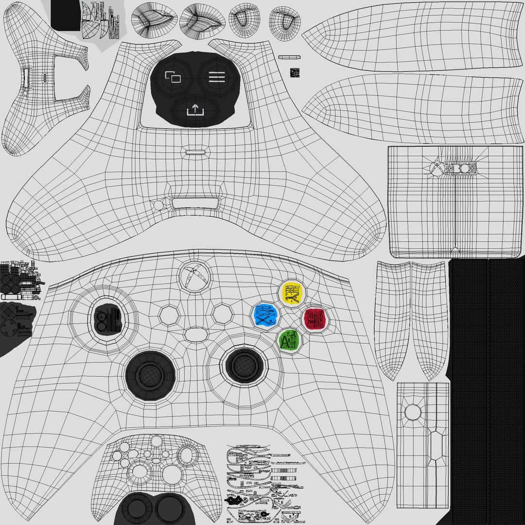 X-Box Series S Controller 3D Model - TurboSquid 1783508